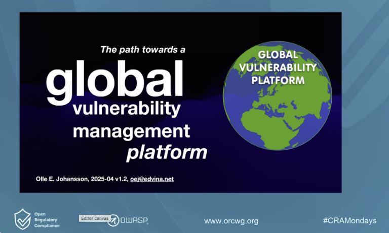 CRA Mondays: The path to a global vulnerability management platform ...